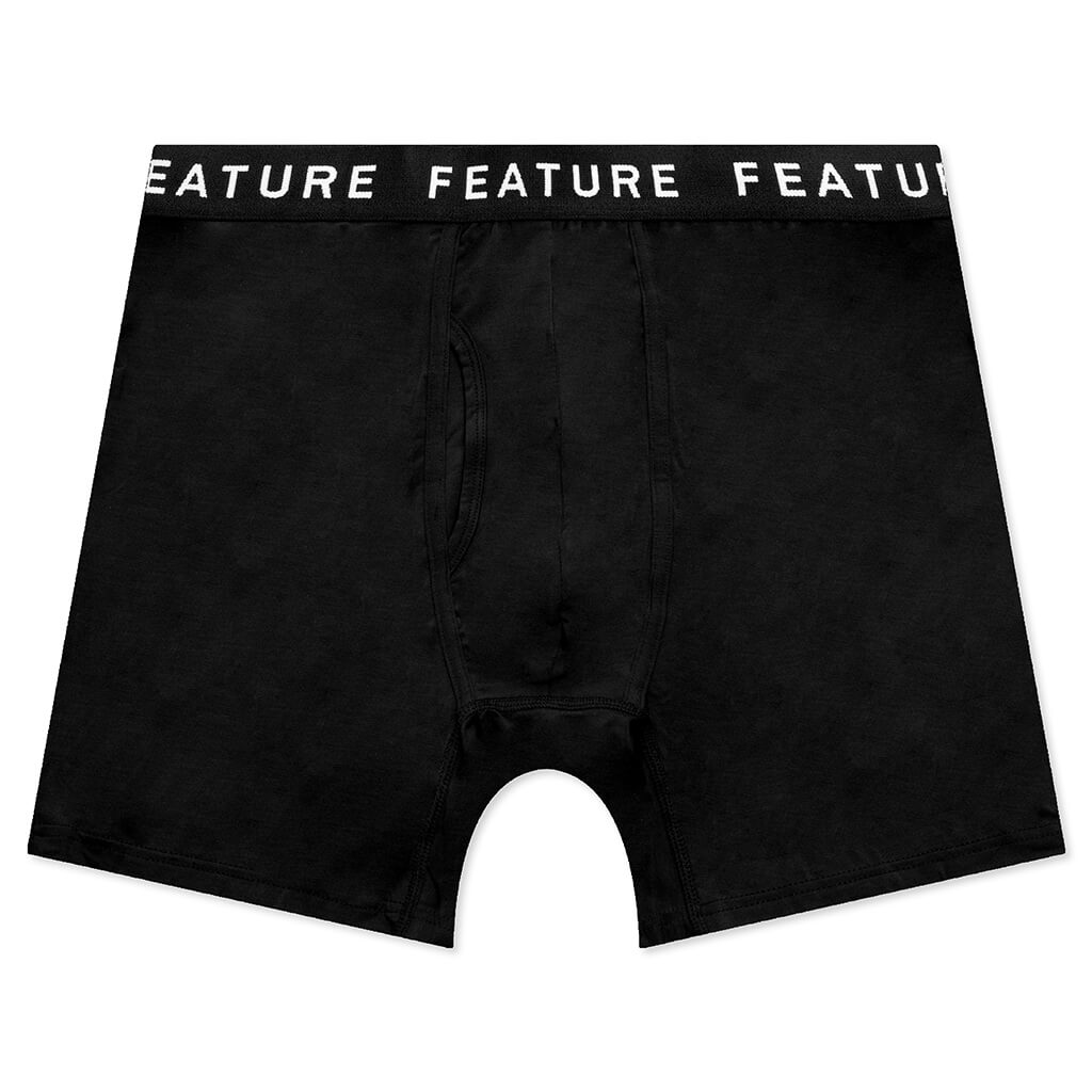 Johnson Boxer Brief Single Pack - Black – Feature