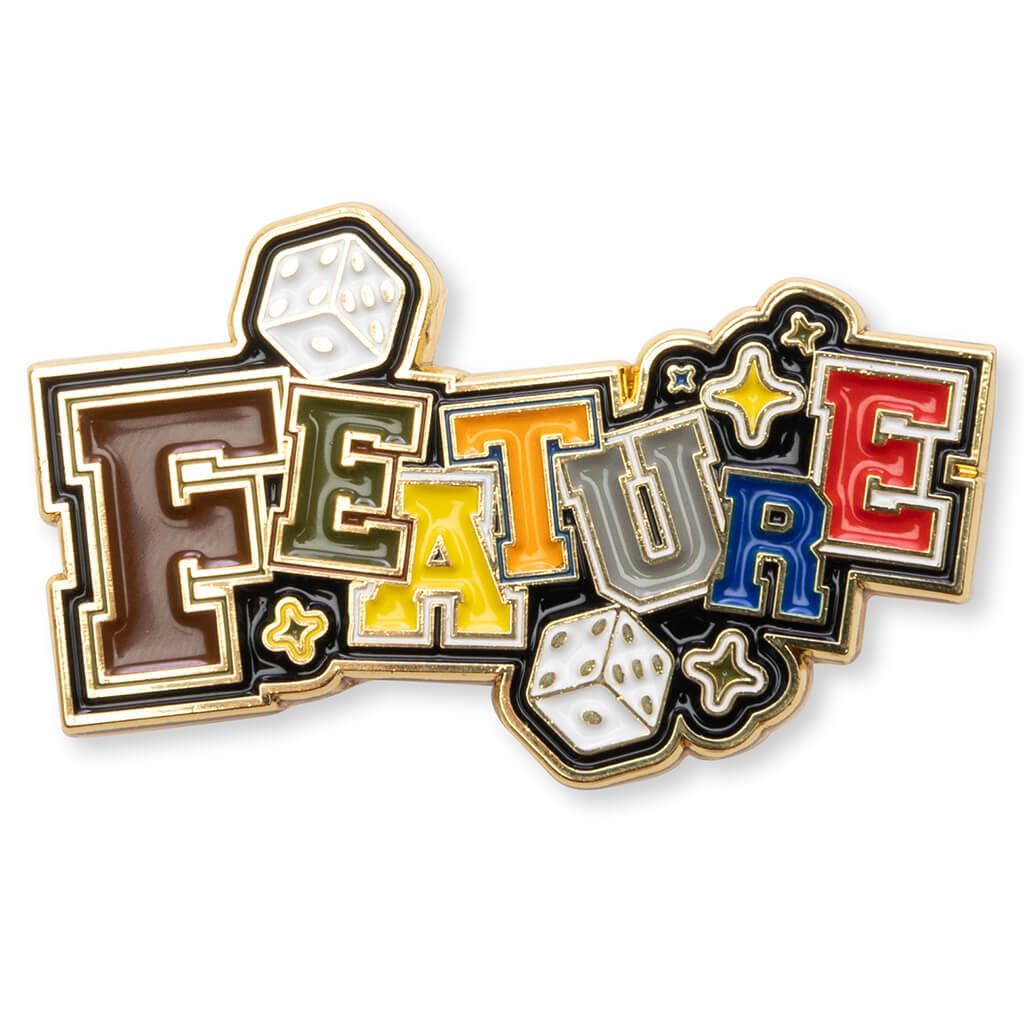 Collegiate Dice Pin - Multi – Feature
