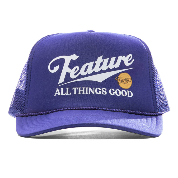 Draft Trucker Hat - Purple – Feature