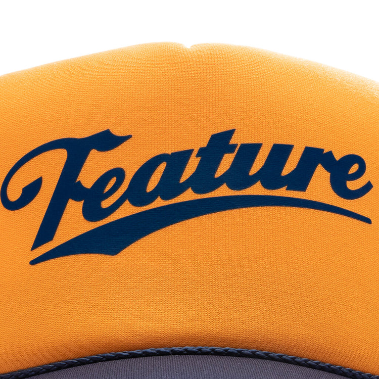 Frew Trucker Hat - Navy/Gold – Feature