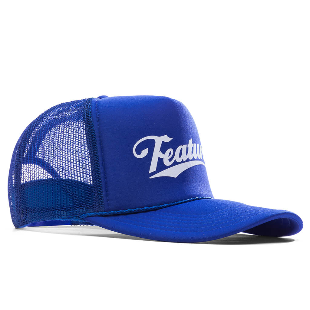 Frew Trucker Hat - Royal – Feature
