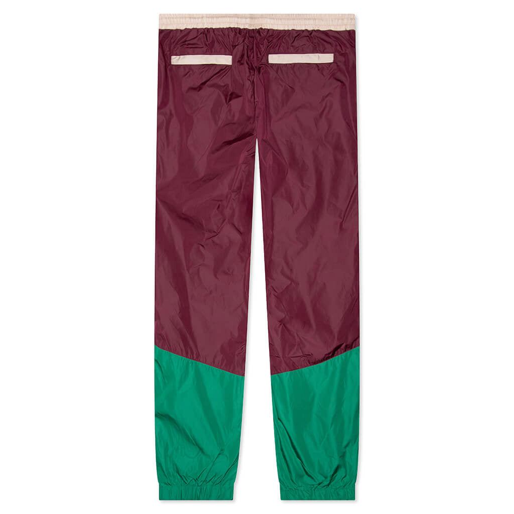 Track Pant - Camel/Maroon/Green – Feature