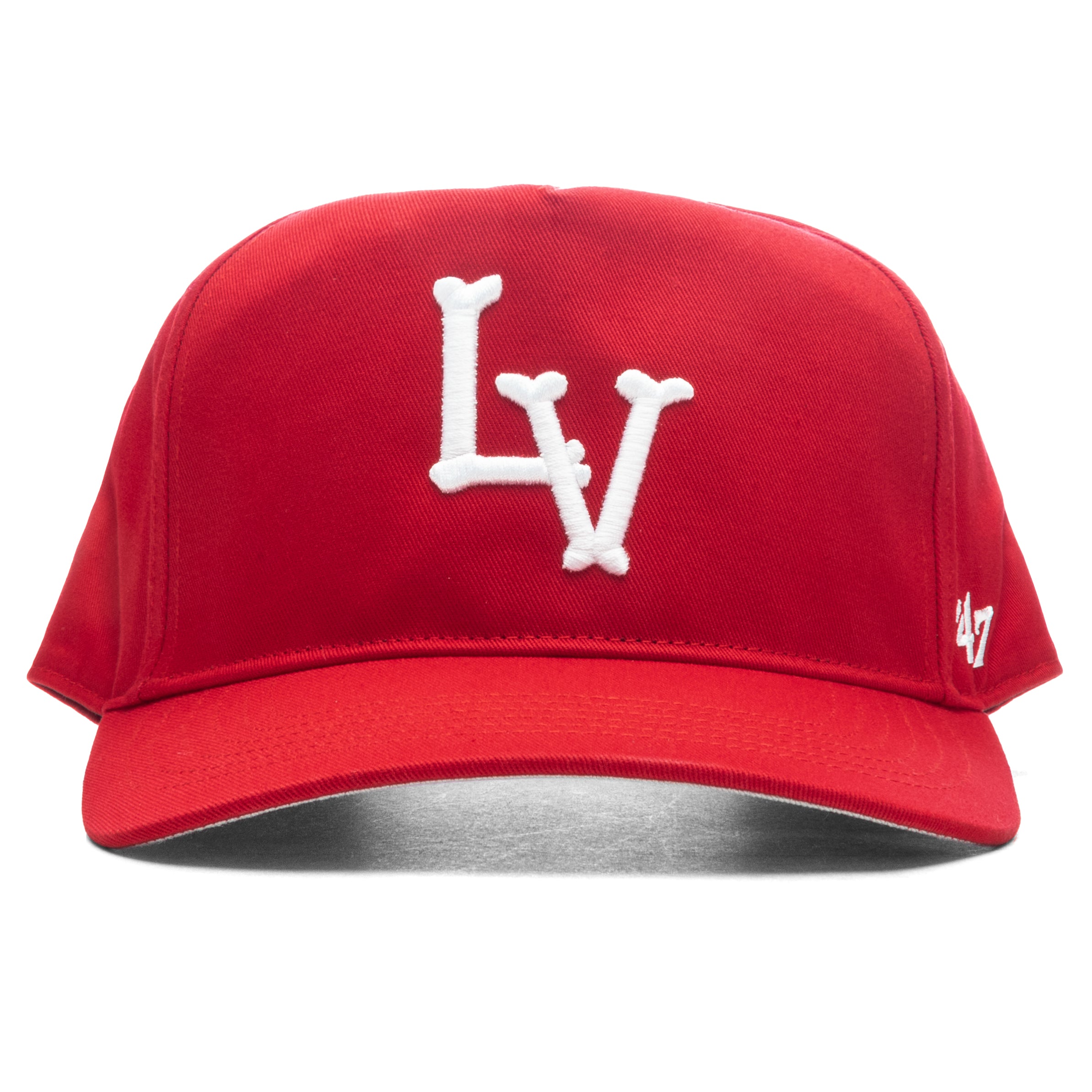 Feature x '47 Brand ‘LV’ Bones - Red
