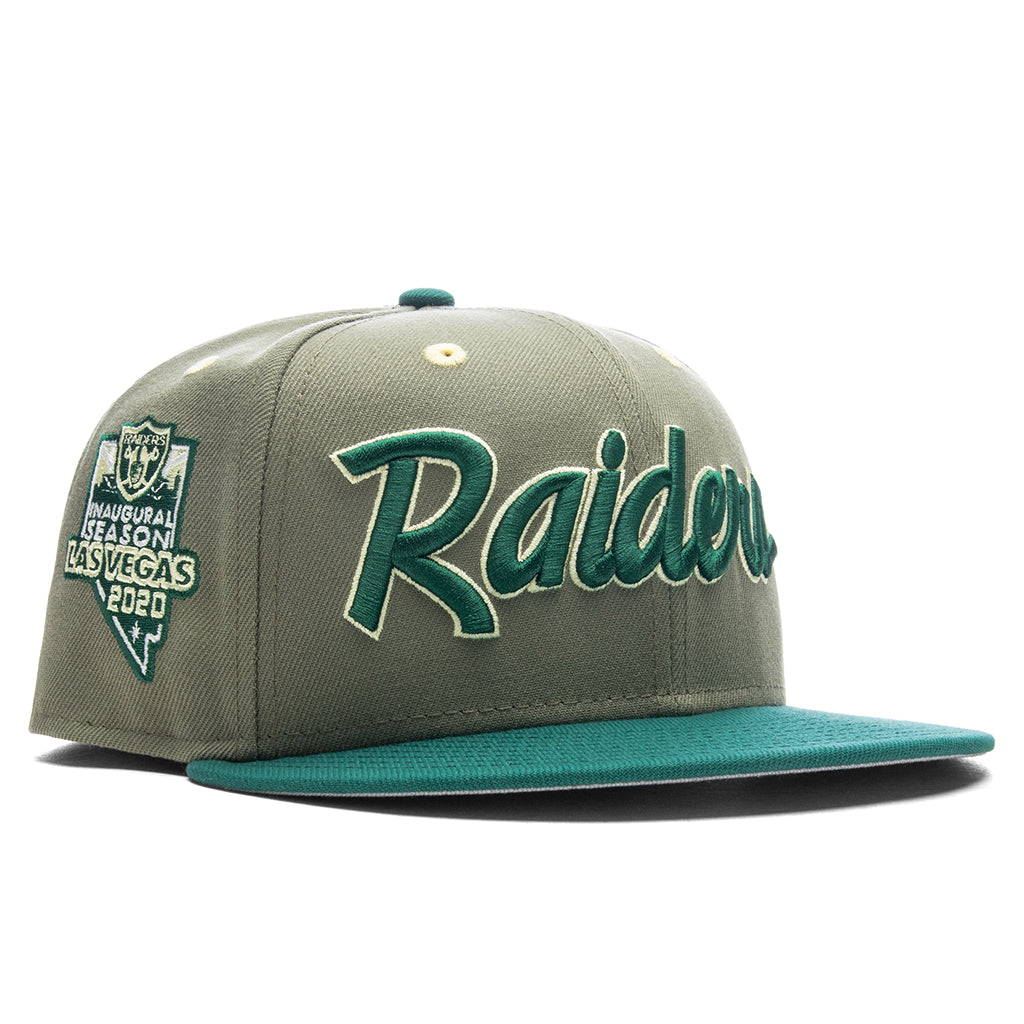 Feature x New Era 59FIFTY Fitted Las Vegas Raiders - Green Back/Emeral