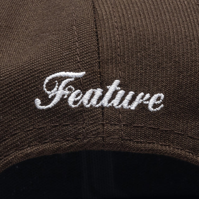 FEATURE x New Era 9Fifty A-Frame Old English F Snapback - Walnut – Feature