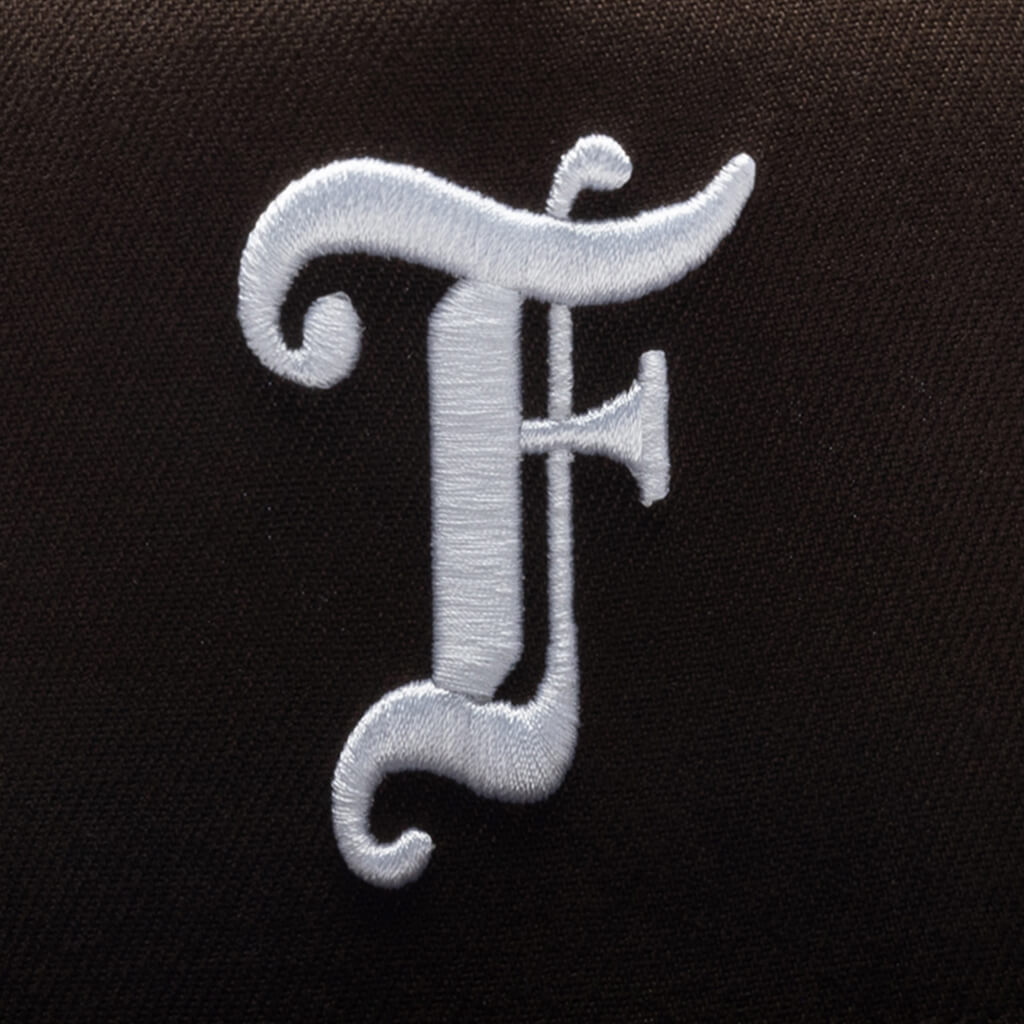 FEATURE x New Era 9Fifty A-Frame Old English F Snapback - Walnut – Feature