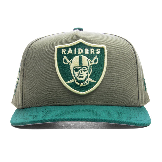 Feature x New Era 9FIFTY A-Frame Snapback Las Vegas Raiders - Green Ba