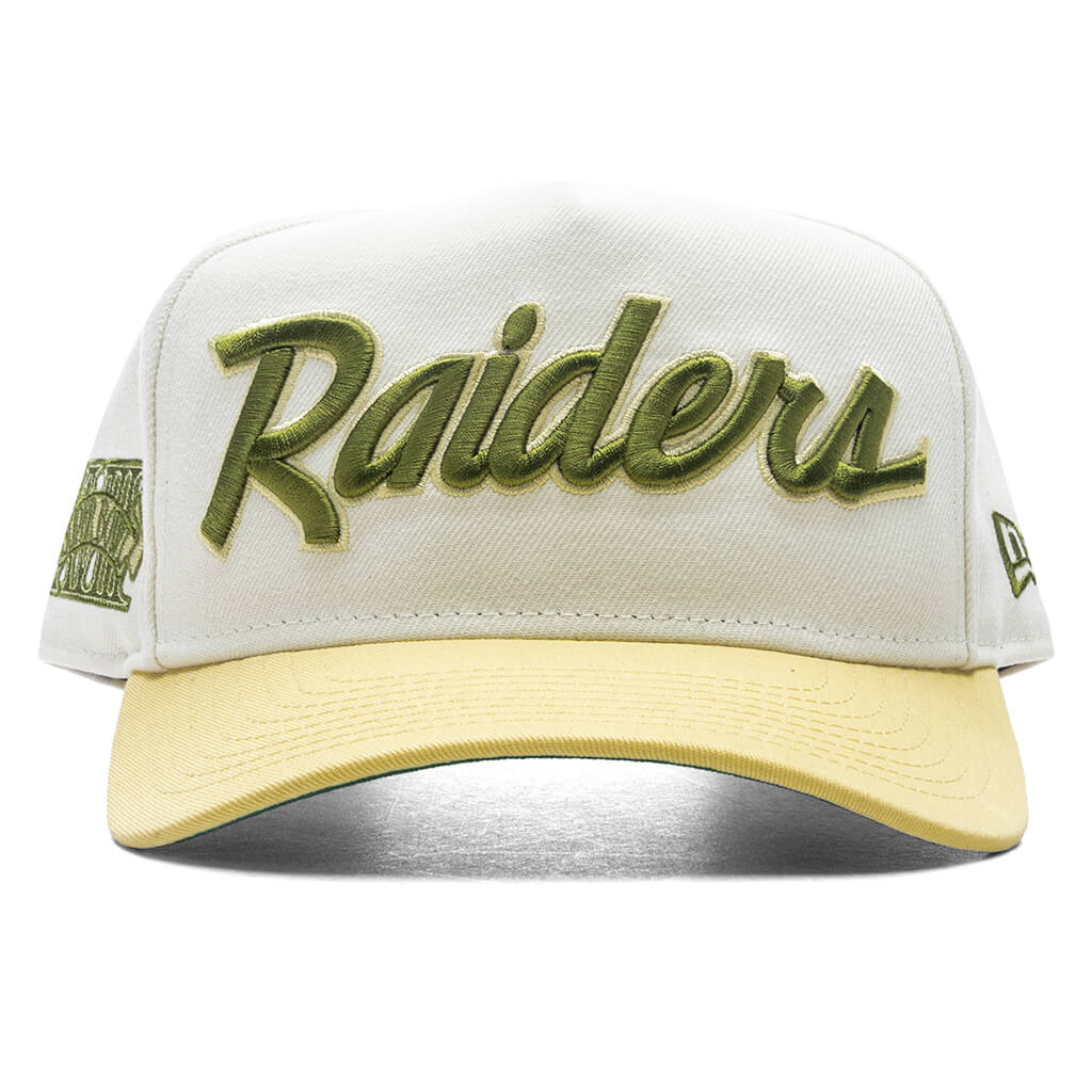 FEATURE x New Era 9Fifty A-Frame Snapback Las Vegas Raiders - Chrome/S ...
