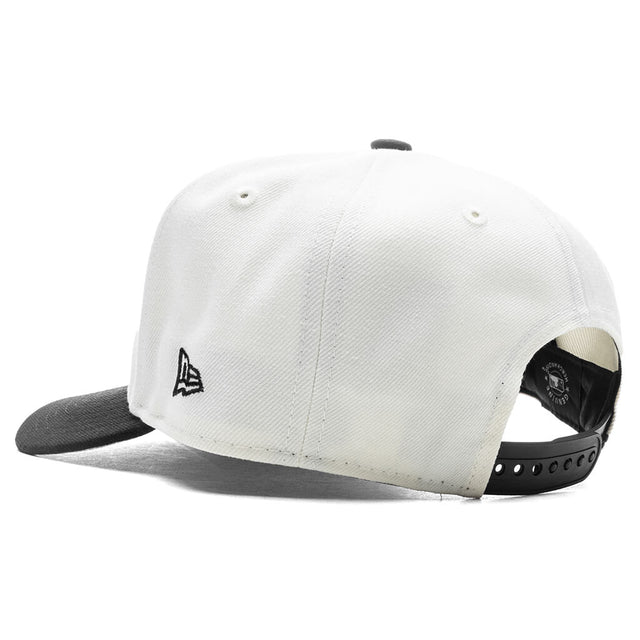 9FIFTY A-Frame Snapback Upside Down Los Angeles Dodgers - Chrome/Black ...