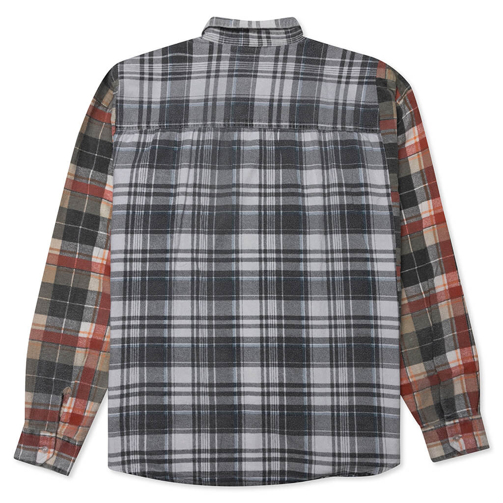 Flannel Shirt Ribbon Wide Reflection Shirt - Assorted – Feature