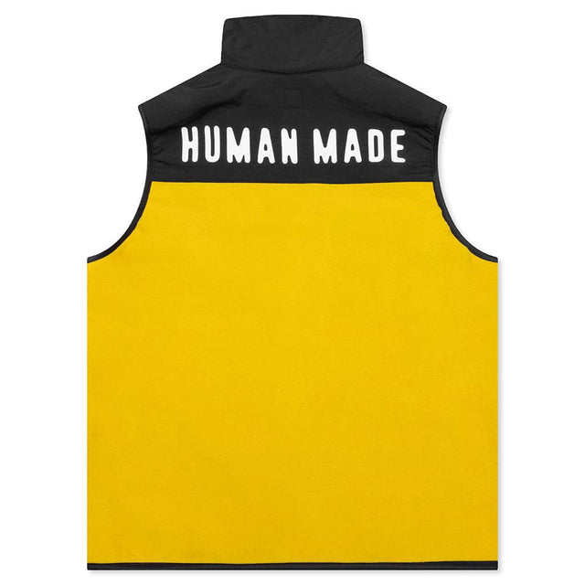 Fleece Vest - Yellow – Feature