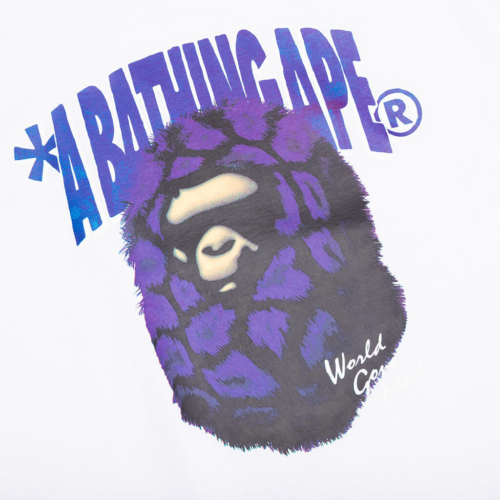 Fur Ape Head Tee - White – Feature