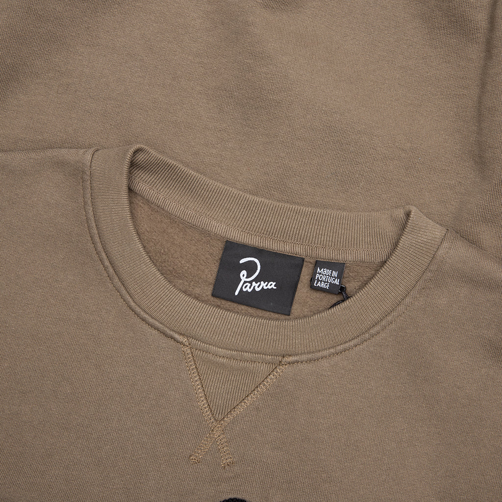 Future Visions Crew Neck Sweatshirt - Stone Grey – Feature