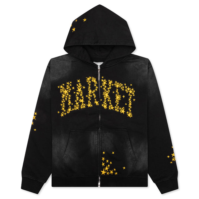 Galaxy Arc Zip Hoodie - Pirate Black – Feature
