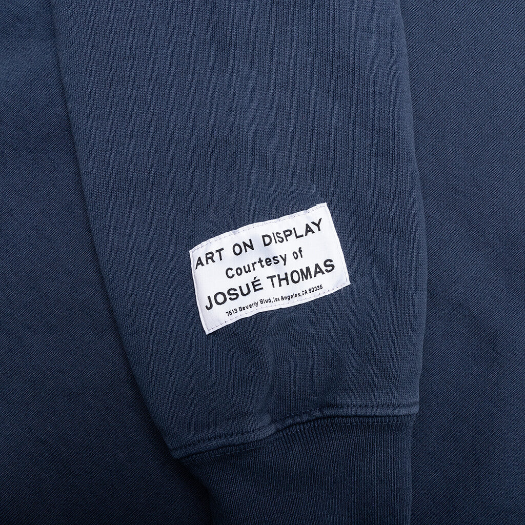 ATK Stacked Logo Hoodie - Navy – Feature