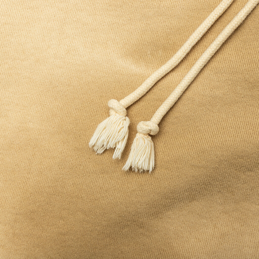 French Zip Hoodie - Tan – Feature