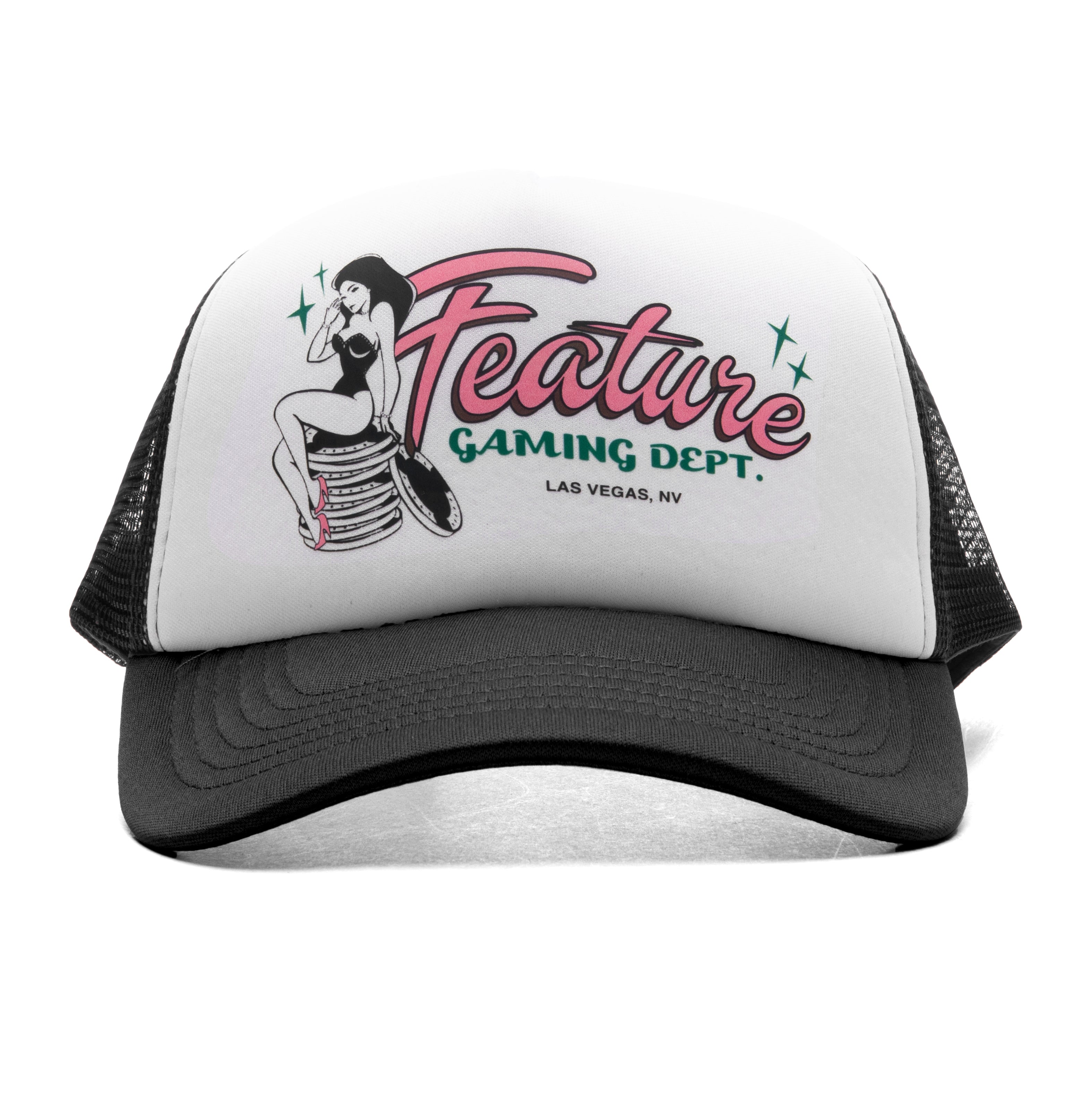 Gaming Trucker - Black/White – Feature