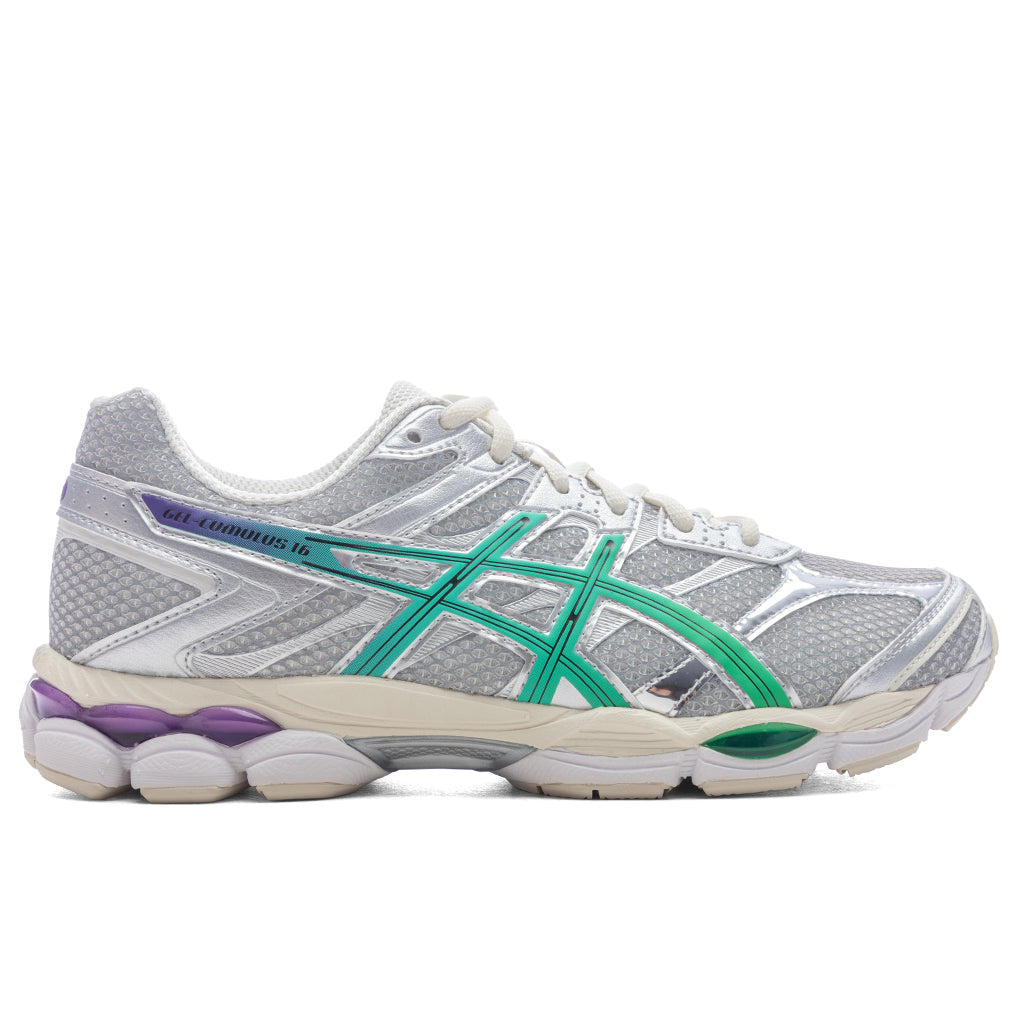 Gel-Cumulus 16 Tomo Summit Exclusive - Cream/Malachite Green – Feature