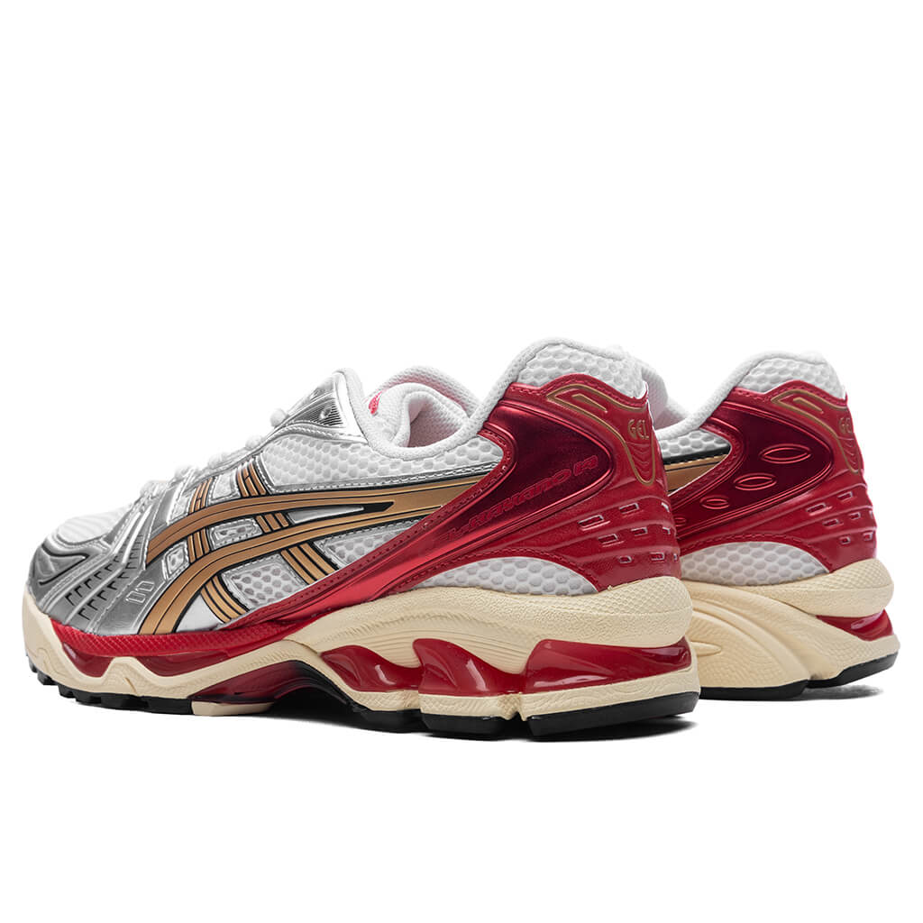 Asics x Sneaker Politics Gel-Kayano 14 - Cream/Pure Gold – Feature