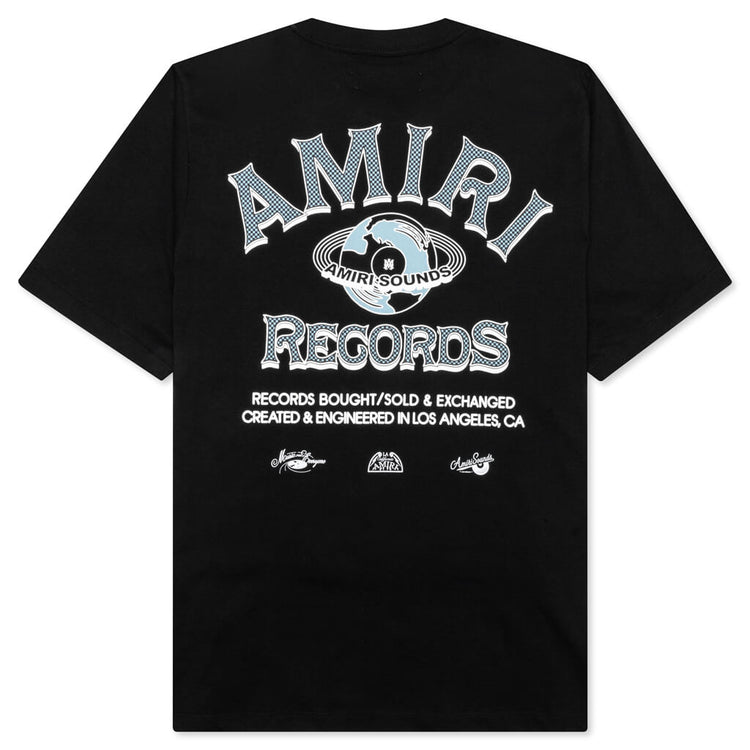 Global Records Tee - Black – Feature