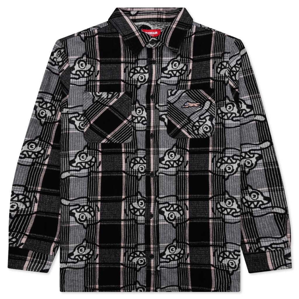 Good Time L/S Woven - Black – Feature