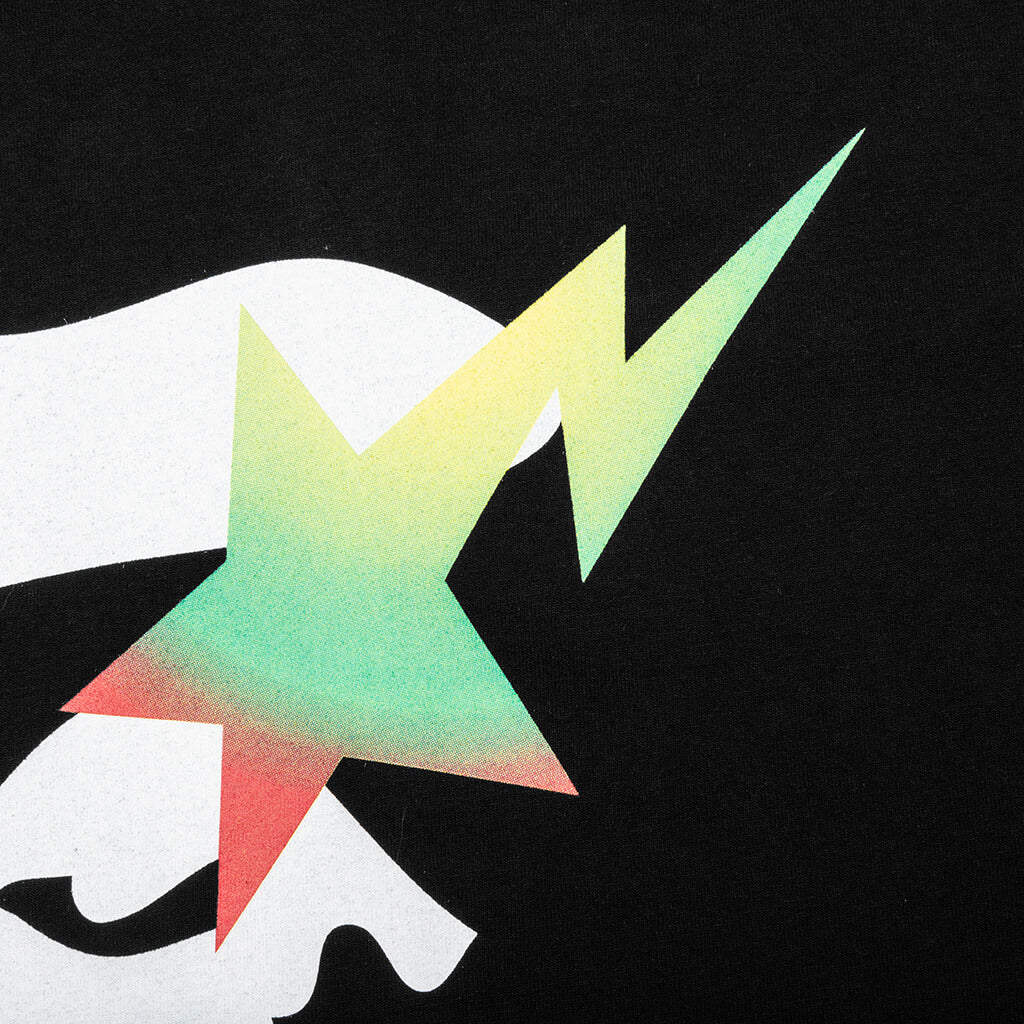 Gradation Ape Face Sta Tee - Black – Feature