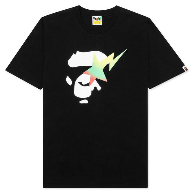 Gradation Ape Face Sta Tee - Black – Feature