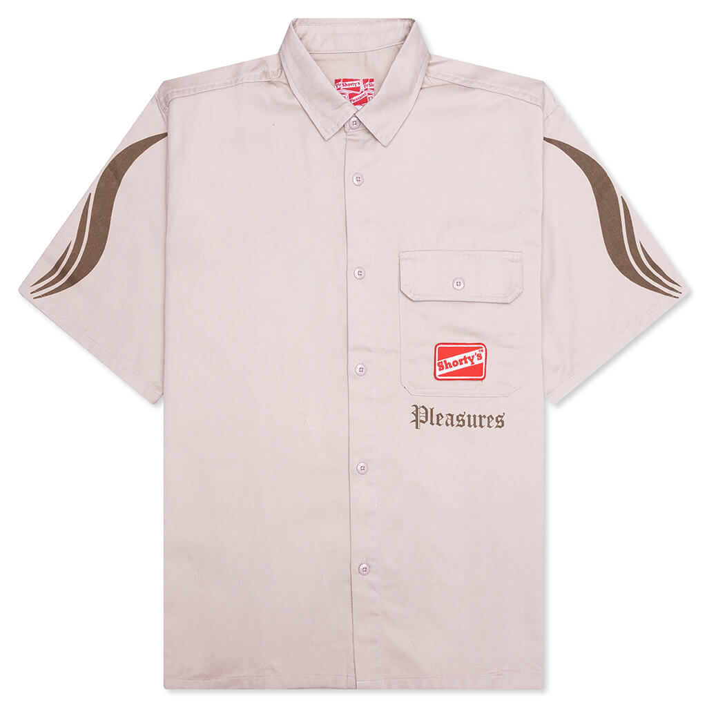 Gutierrez Work Shirt - Beige – Feature