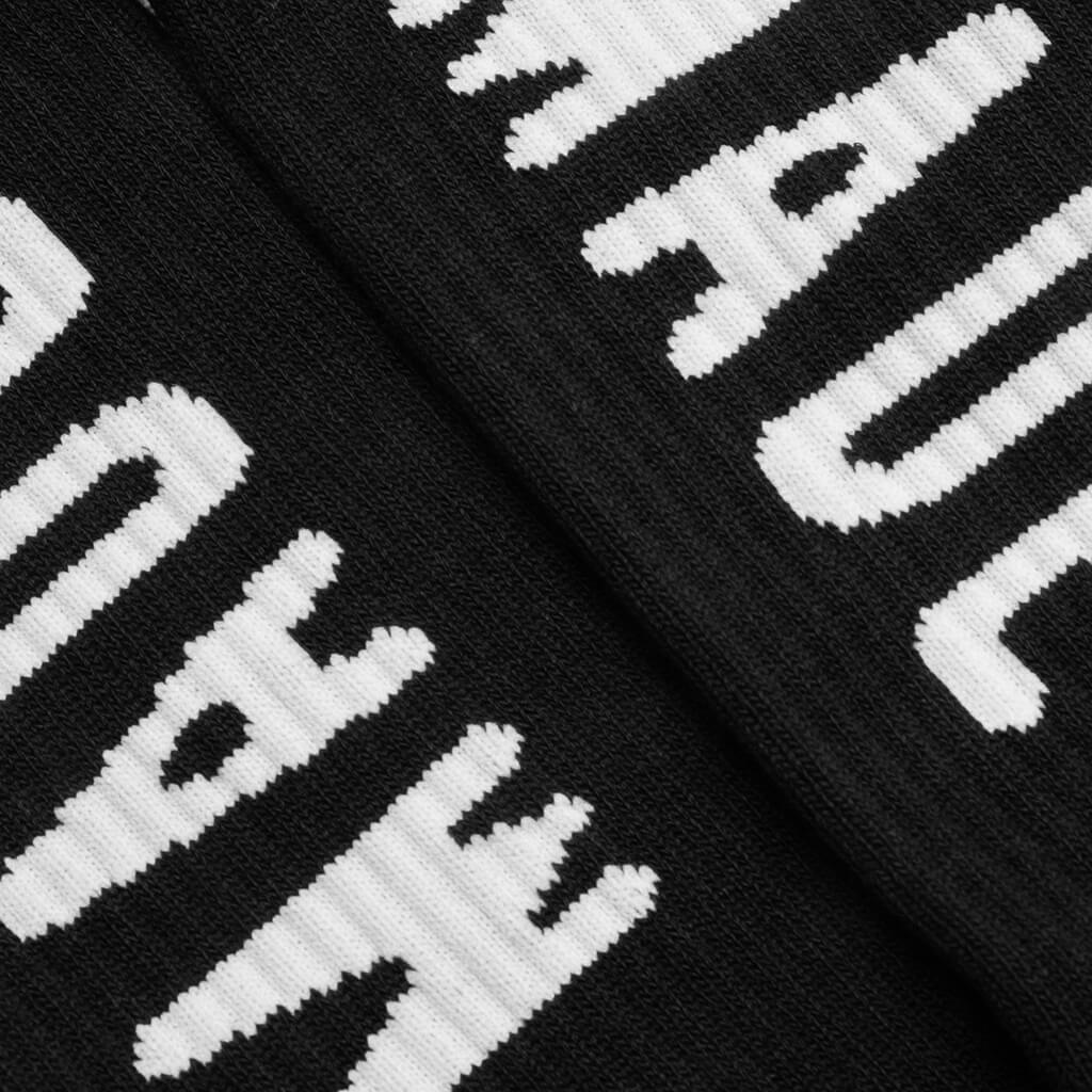 HM Logo Socks - Black – Feature