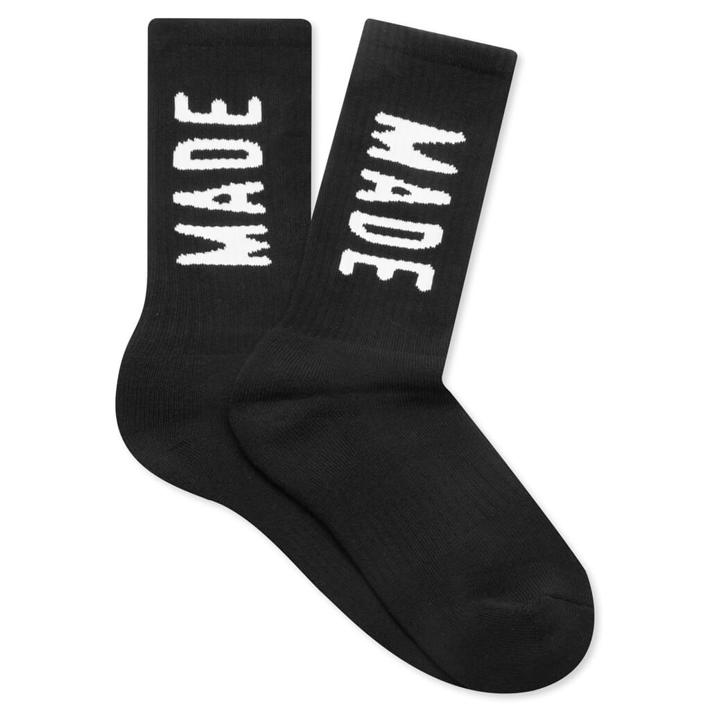 HM Logo Socks - Black – Feature
