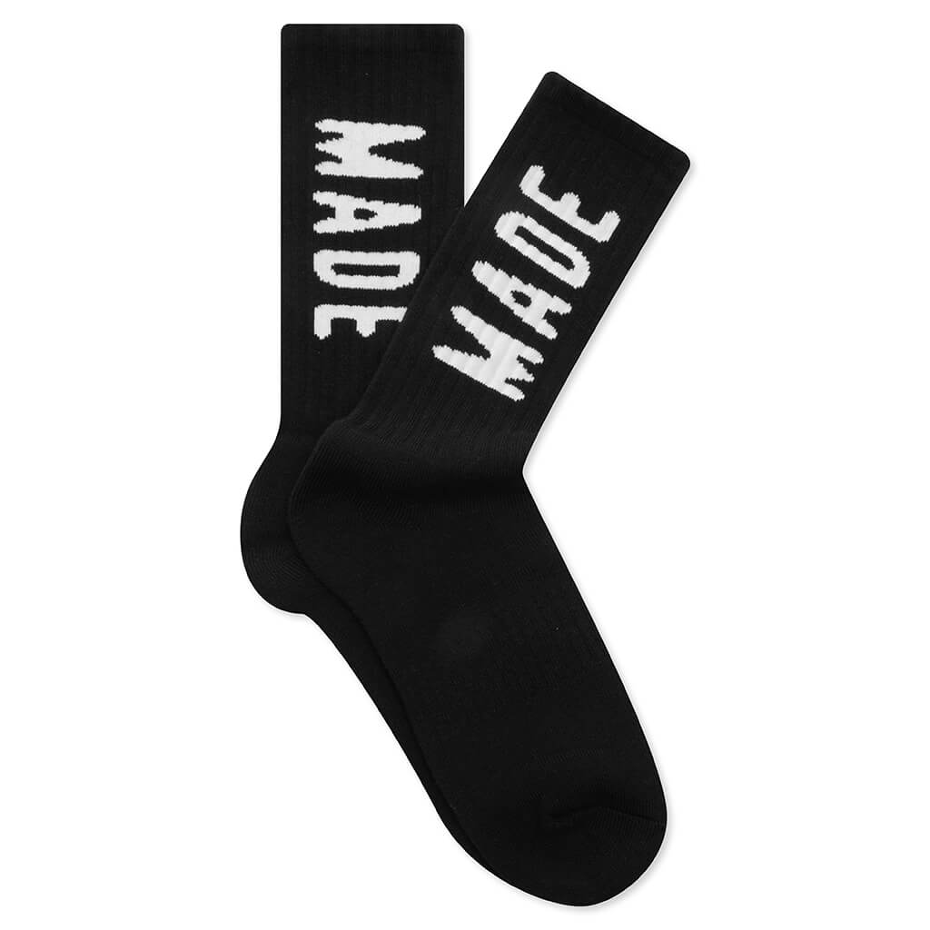 HM Logo Socks - Black – Feature