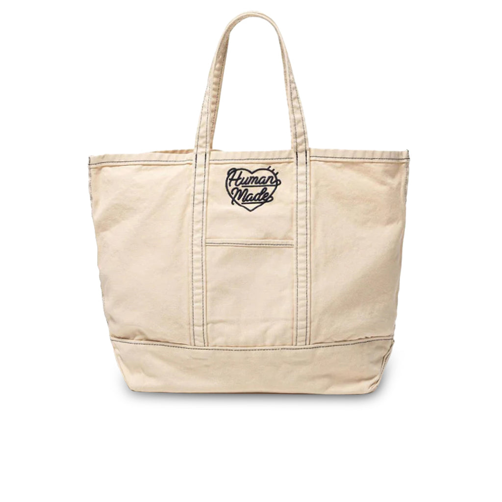 Garment Dyed Tote Bag - White – Feature