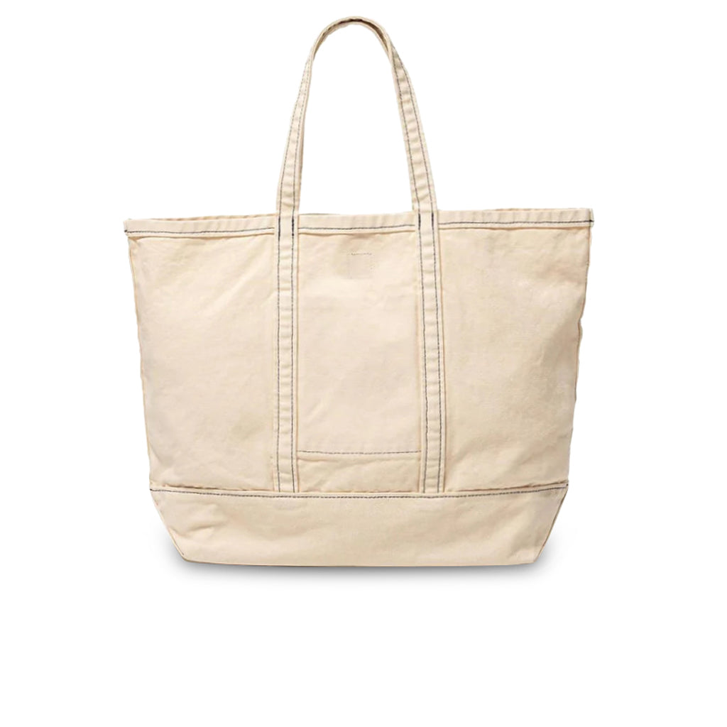 Garment Dyed Tote Bag - White – Feature
