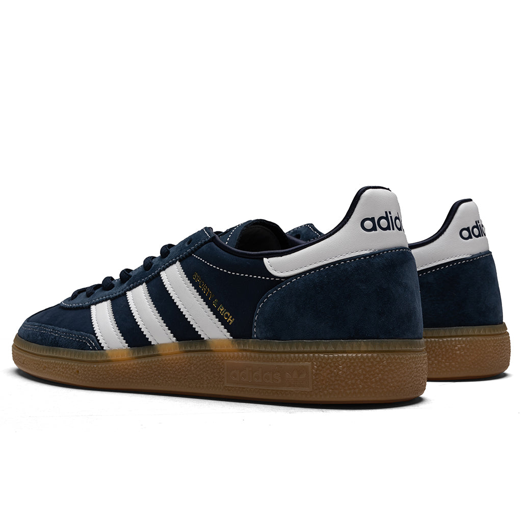 Adidas x Sporty & Rich Handball Spezial - Night Indigo/Cloud White/Gum ...