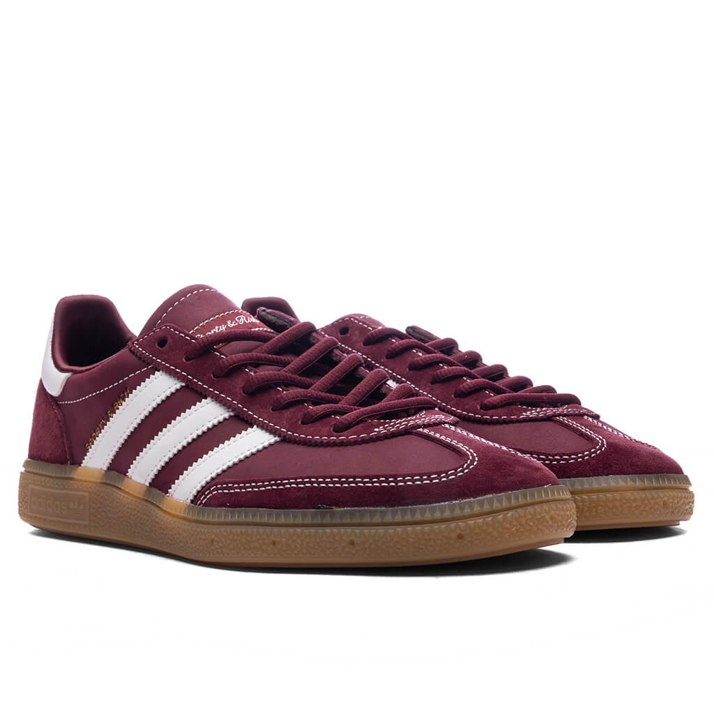 Adidas x Sporty & Rich Handball Spezial - Shadow Red/White/Gum – Feature