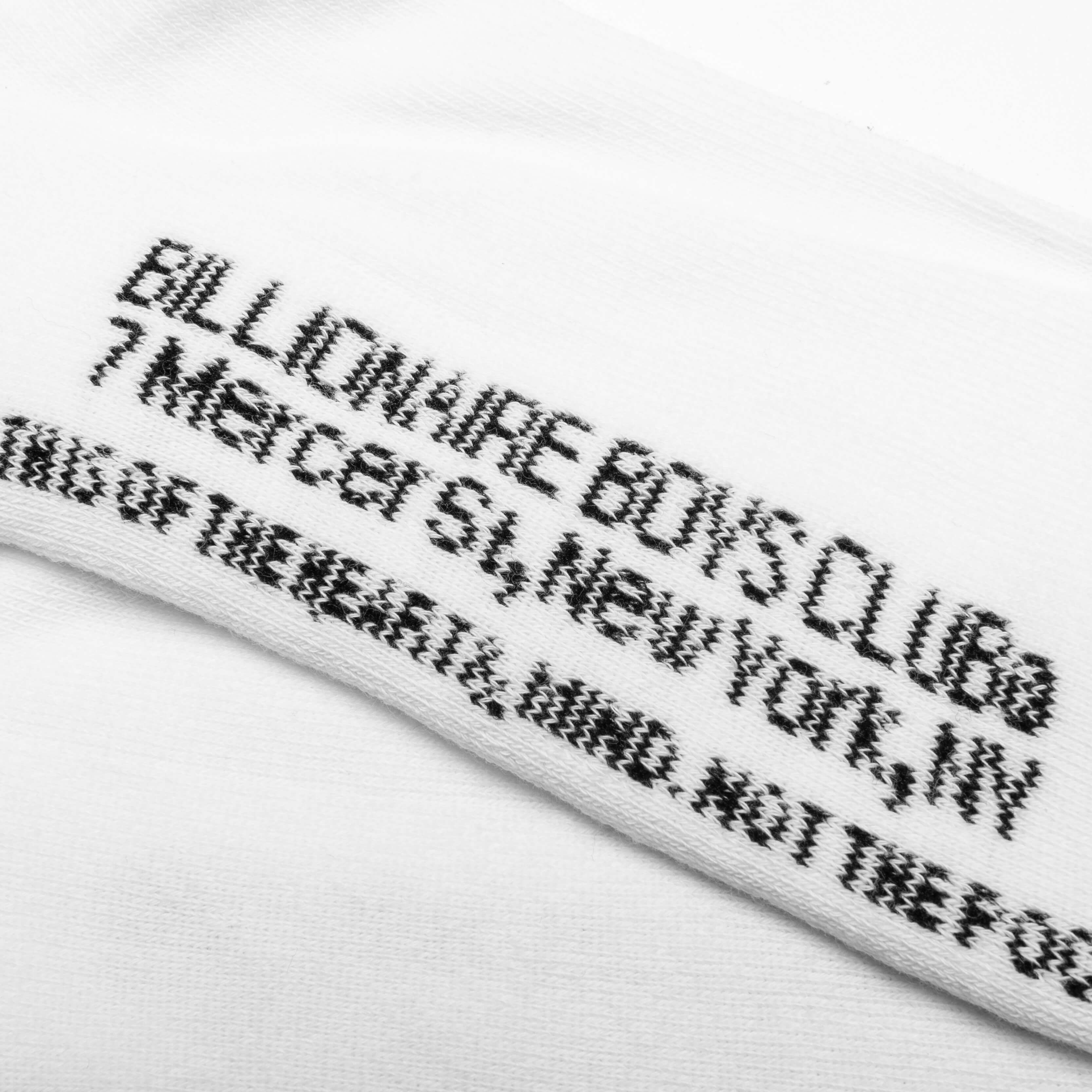 Helmet Socks - Bleach White – Feature