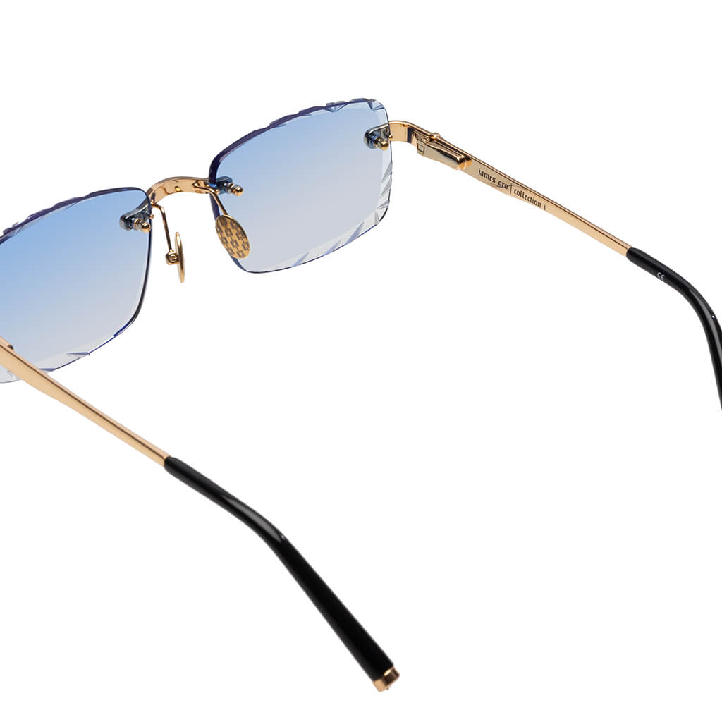 Iced Signature Gem Cut - Blue Tint – Feature