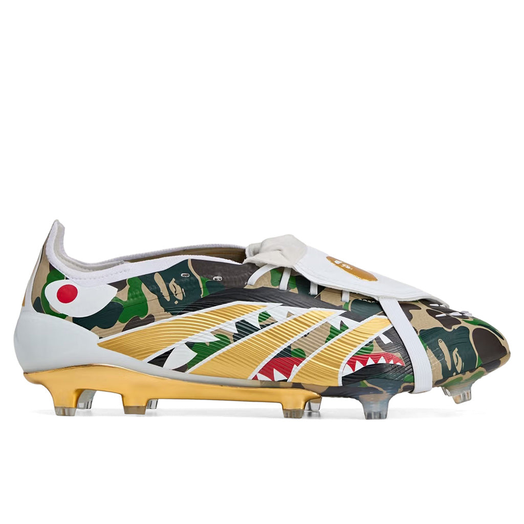 Adidas x BAPE Predator Elite Fold-Over Tongue Firm Ground Cleats - Hem ...