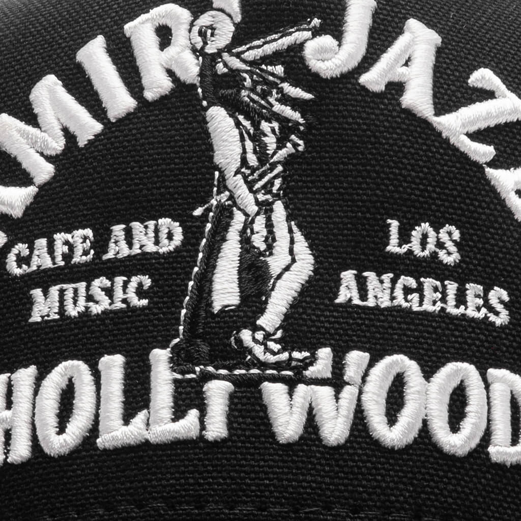 Jazz Wolf Trucker Hat - Black – Feature