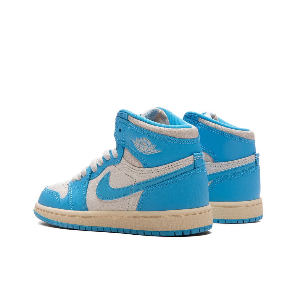 Air Jordan 1 Retro High OG 'UNC Reimagined' (PS) - Dark Powder Blue/Sa ...