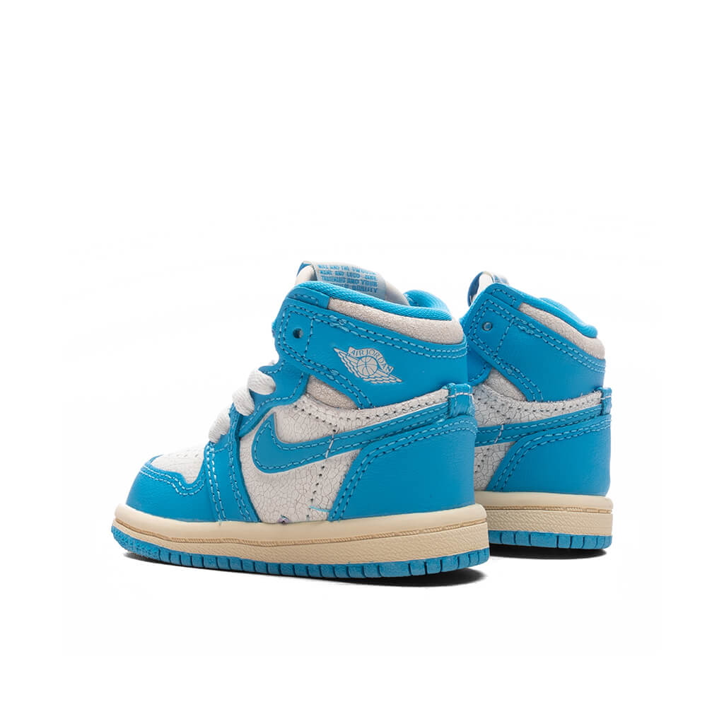 Air Jordan 1 Retro High OG 'UNC Reimagined' (TD) - Dark Powder Blue/Sa ...