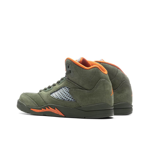 Air Jordan 5 Retro 'Olive' (PS) - Army Olive/Solar Orange – Feature