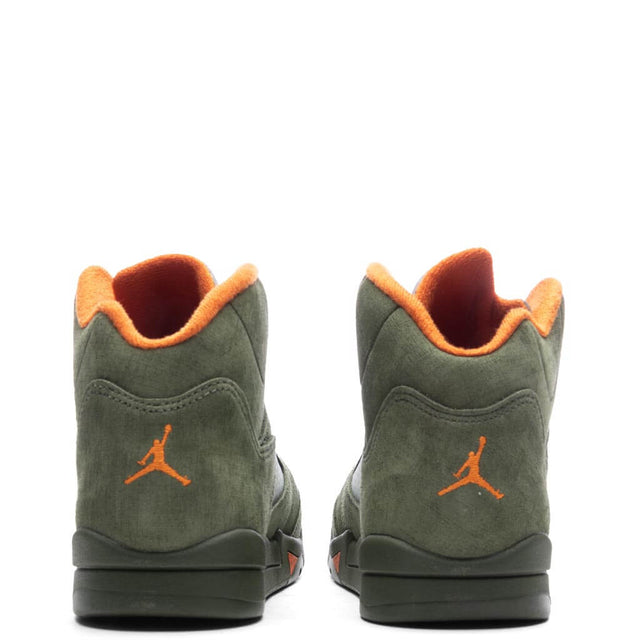 Air Jordan 5 Retro 'Olive' (PS) - Army Olive/Solar Orange – Feature