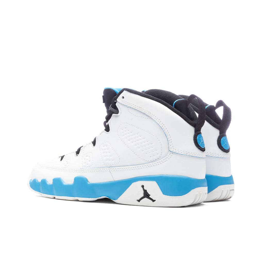 Air Jordan 9 Retro 'Powder Blue' (PS) - Summit White/Black/Dark Powder ...