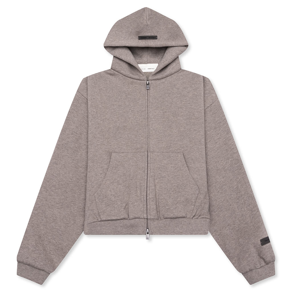 Kid's Fleece Zip-Up Hoodie - Homestead Heather – Feature