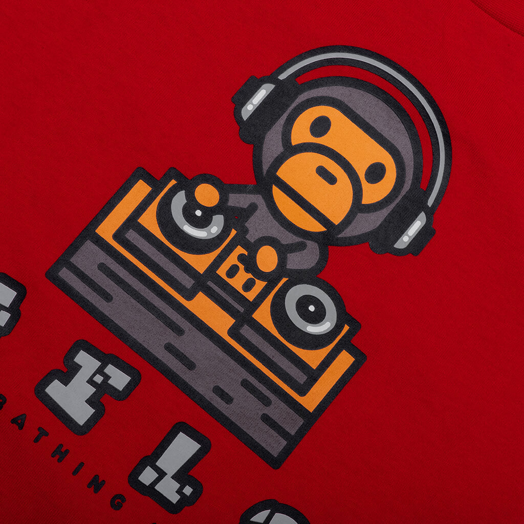 Kid's Milo DJ Tee - Red – Feature