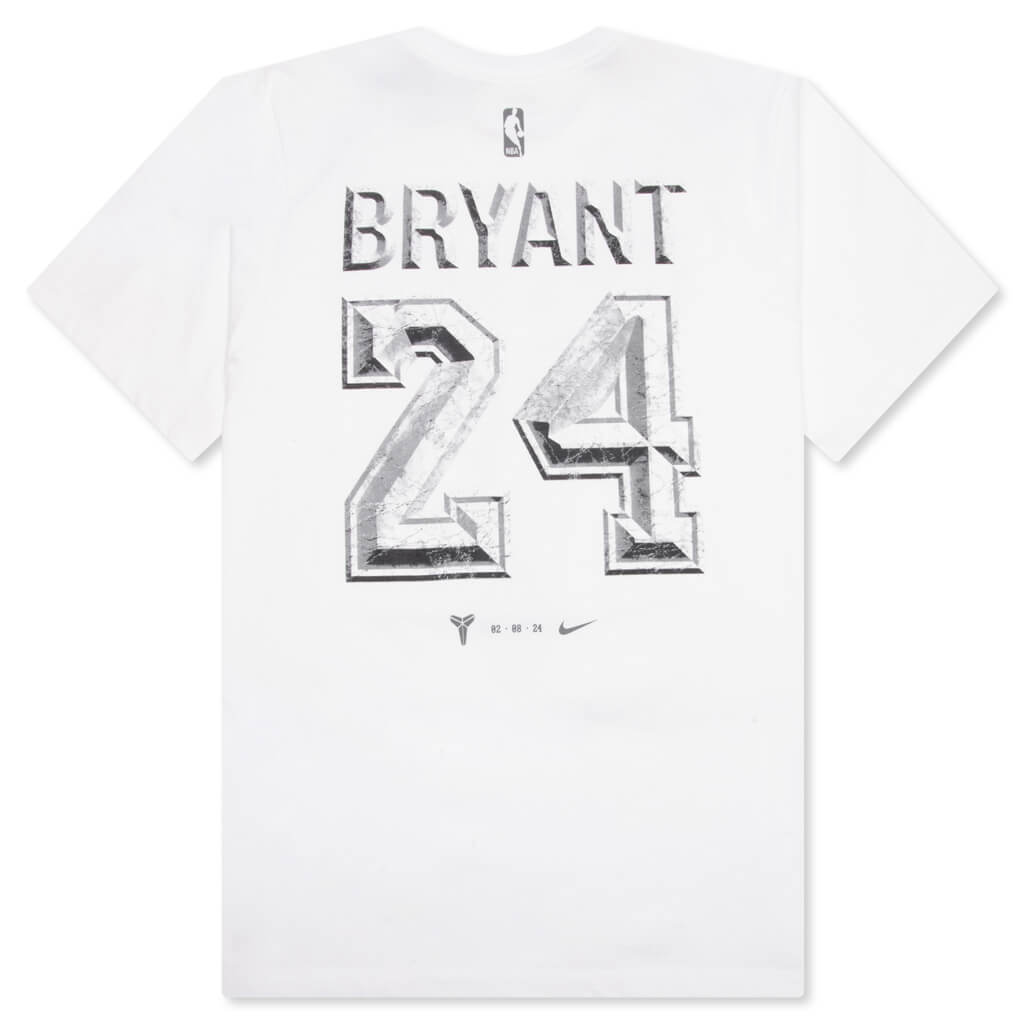 Kobe Bryant Los Angeles Lakers Statue Unveil Tee - White – Feature