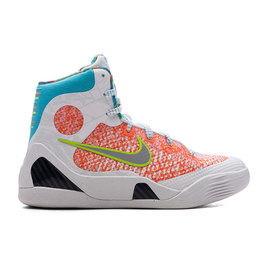 Kobe IX Elite High Protro 'What The Kobe?' (GS) - White/Chlorine Blue ...