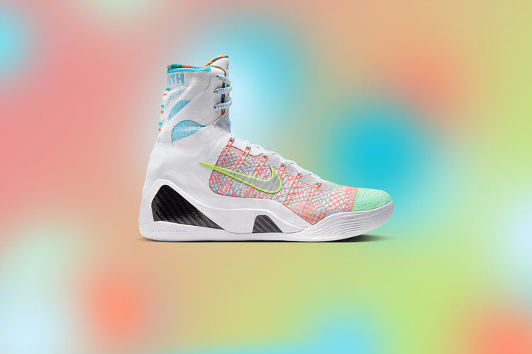 Kobe IX Elite High Protro 'What The Kobe?' - White/Reflective Silver/C ...