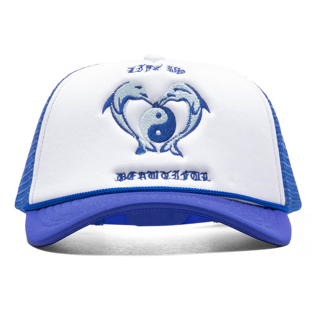 Life is Beautiful Cap - Blue/White – Feature